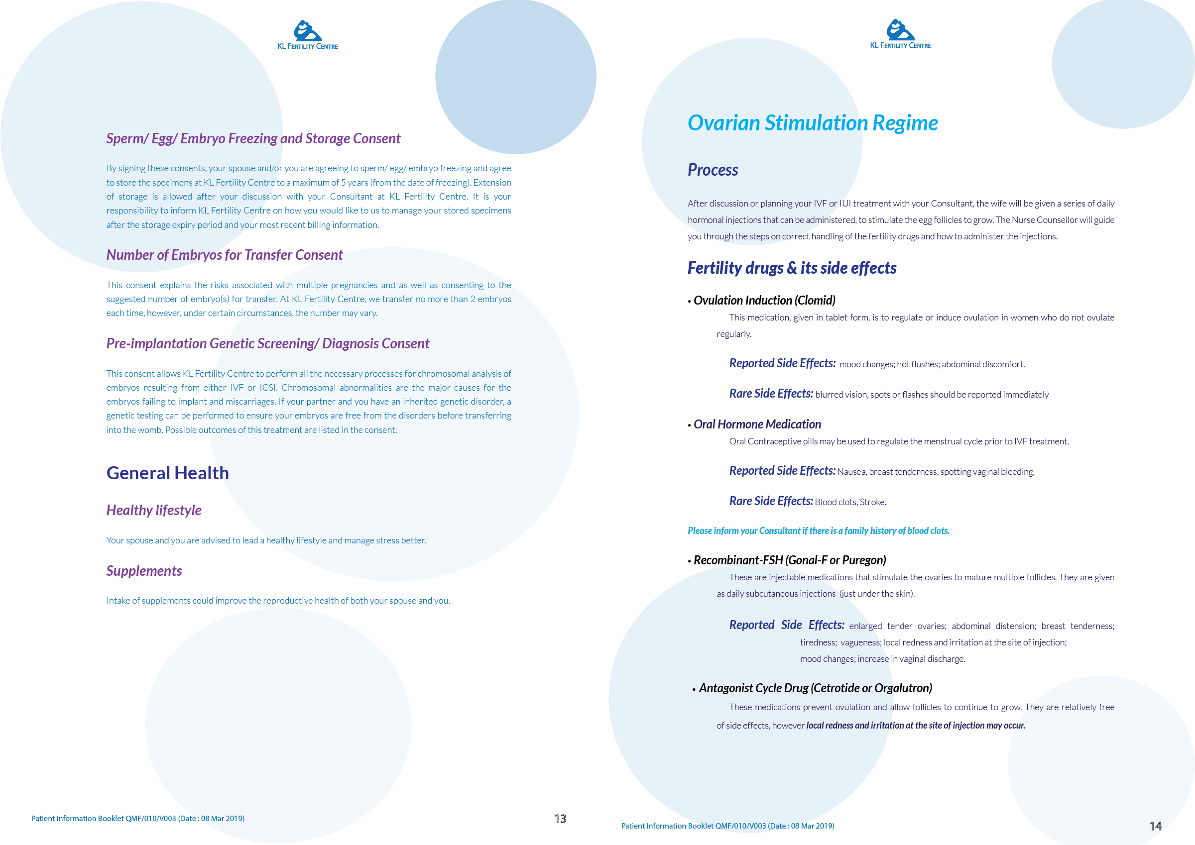 Patient Information Booklet - KL Fertility Centre