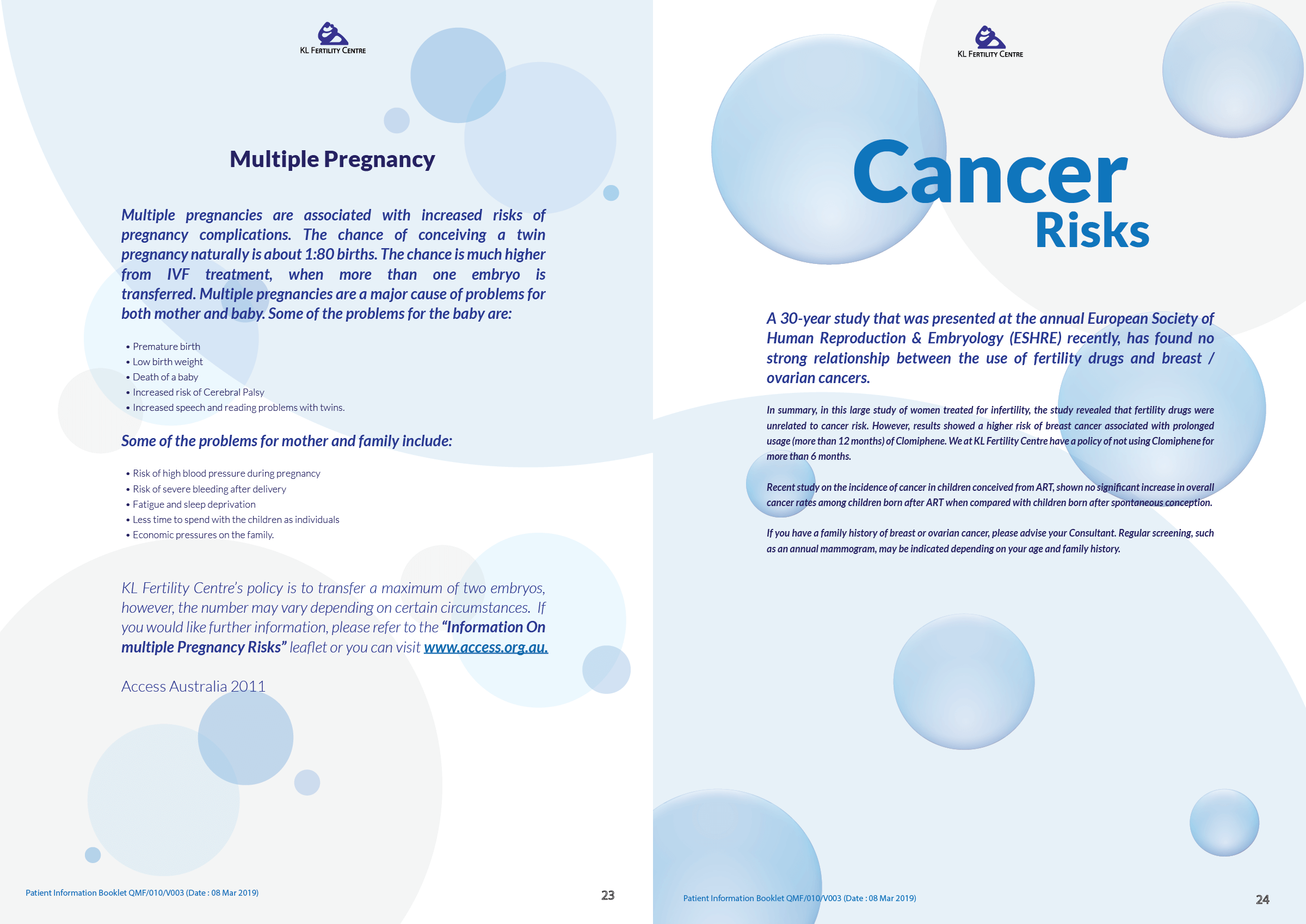 Patient Information Booklet - KL Fertility Centre