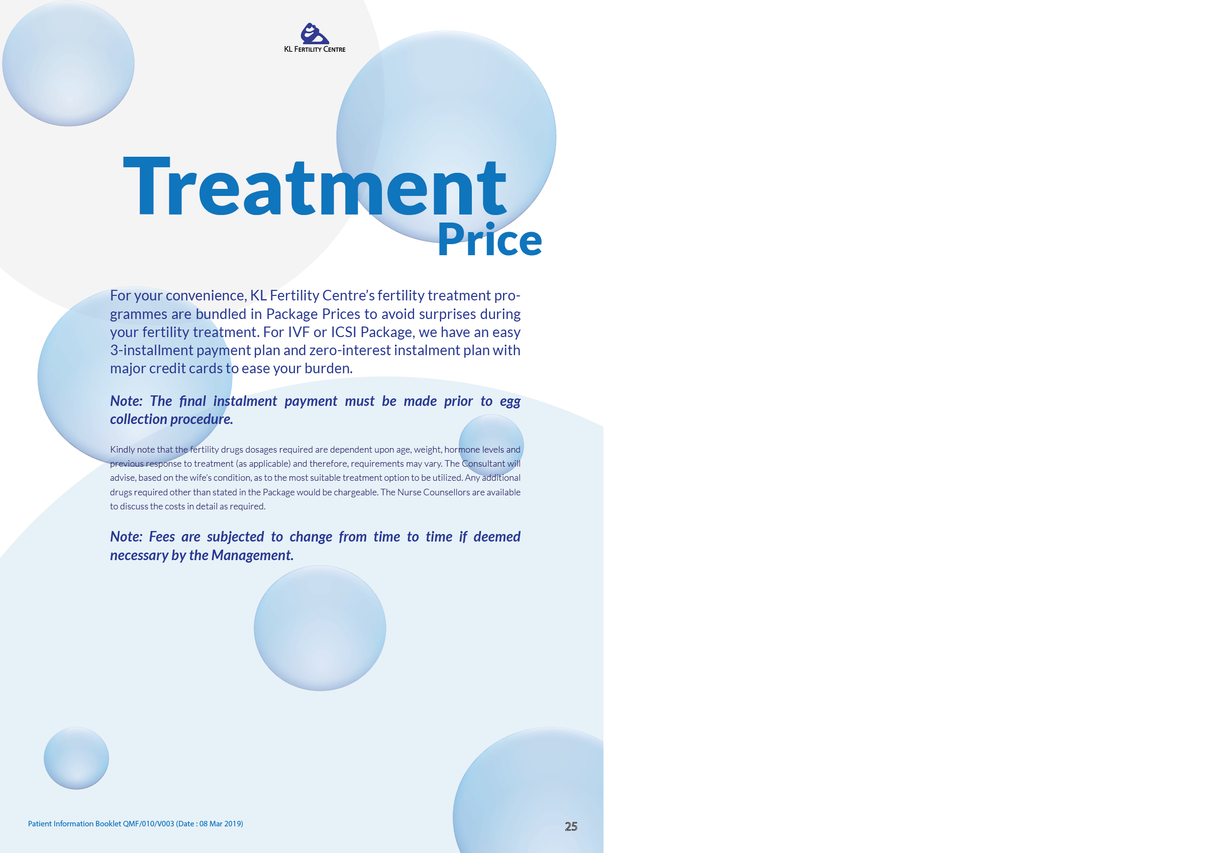 Patient Information Booklet - KL Fertility Centre