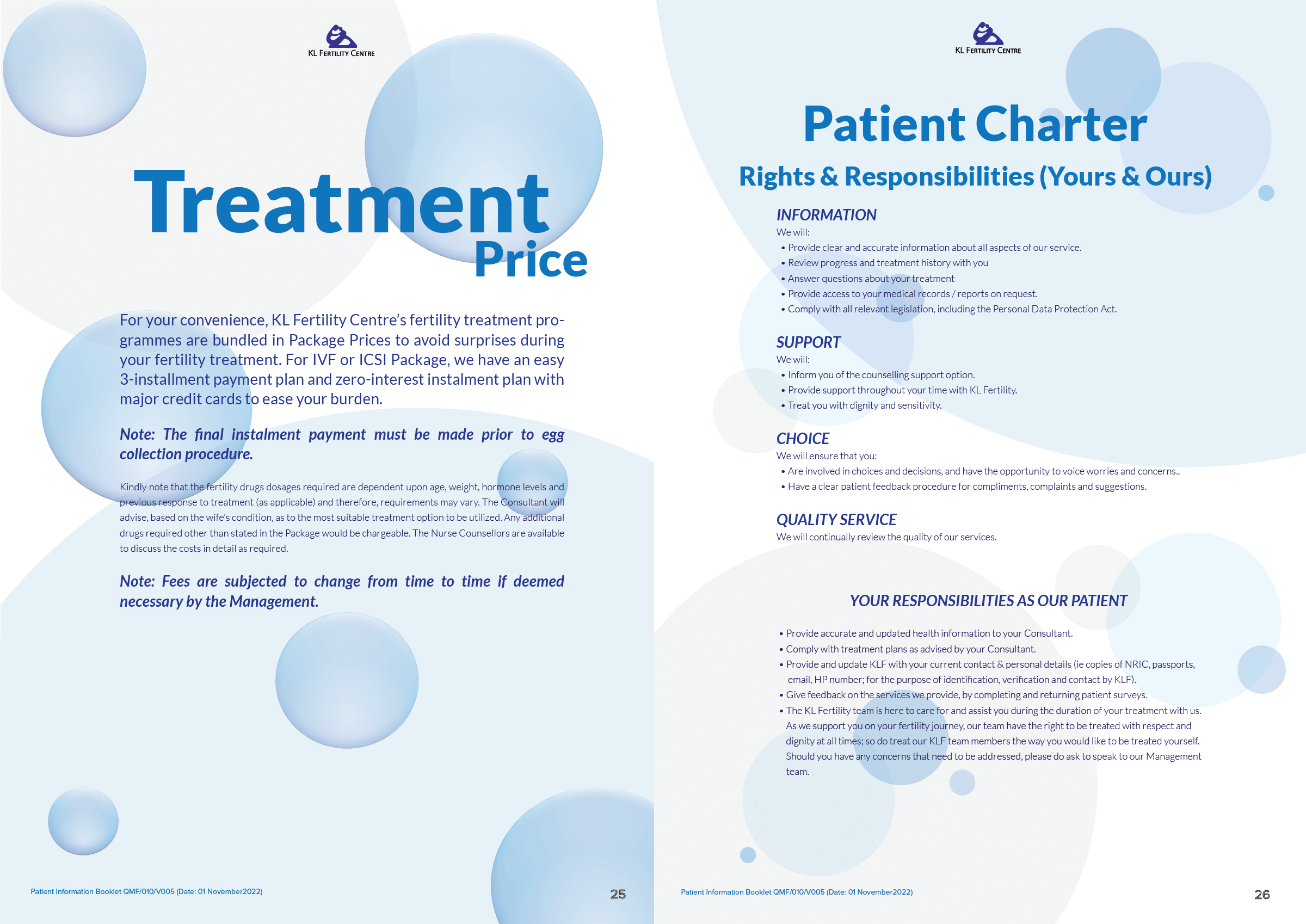 Patient Information Booklet - KL Fertility Centre